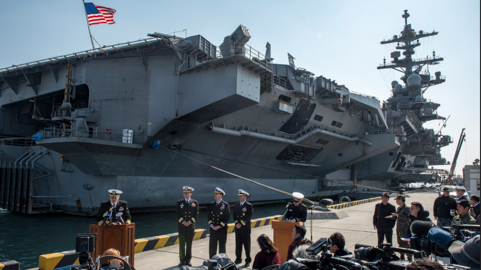Us Navy Deploys 3rd Aircraft Carrier To South Korea In 2023 Uss Carl